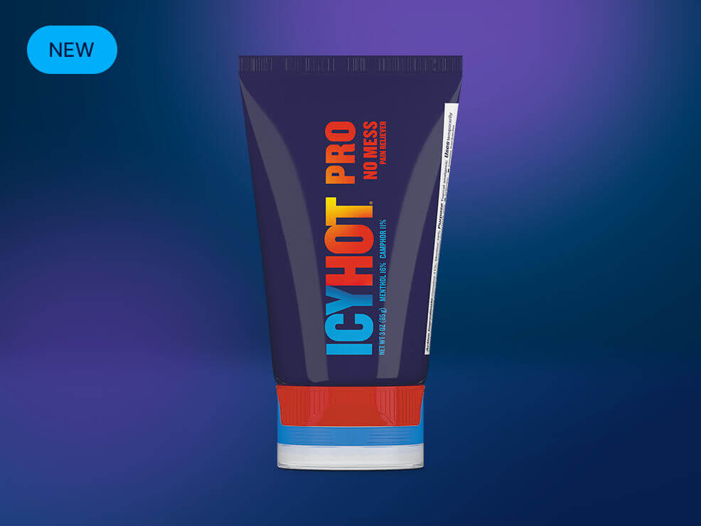 PRO No Mess | Icy Hot® Pain Relief Roll On Medicated Applicator