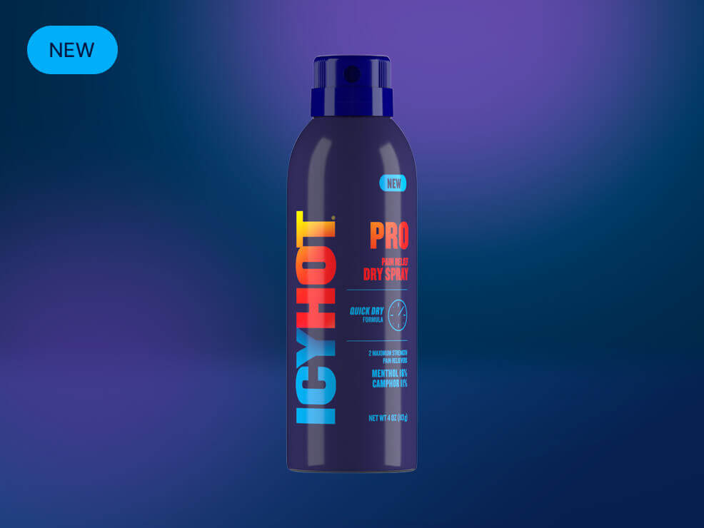 PRO Dry Spray | Icy Hot® Pain Relief Spray